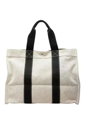 Hermès 2000-2015 Toile Bora Bora Gm Tote Bag - Grey