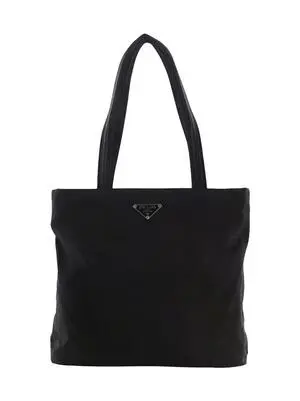 Prada 2000-2013 Tessuto Tote Bag - Black