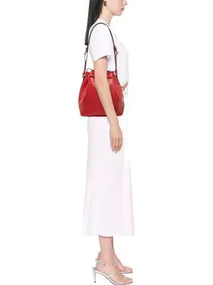 LOUIS VUITTON Epi Leather Petit Noe Bucket Bag - Red