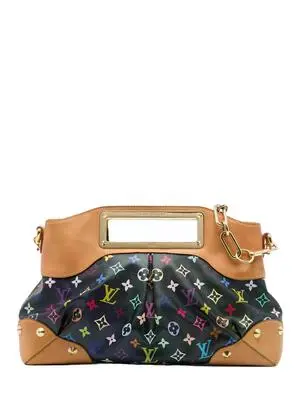 LOUIS VUITTON 1990-2010 Monogram Multicolore Judy Mm Satchel - Black
