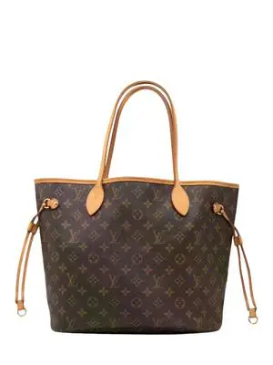 LOUIS VUITTON 2012 Monogram Neverfull Mm Tote Bag - Brown