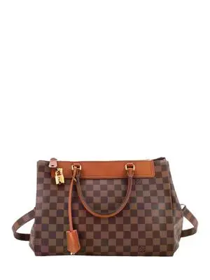 LOUIS VUITTON Greenwich Bag Damier Tote Bag - Brown