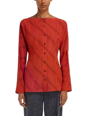 FERRAGAMO Silk Shirt - Red