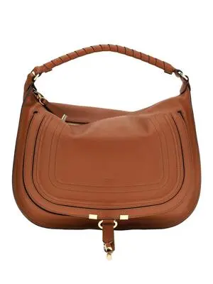 Chloé Marcie Shoulder Bag - Brown