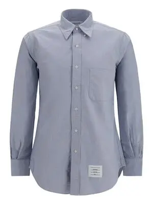 Thom Browne Cotton Shirt - Steel