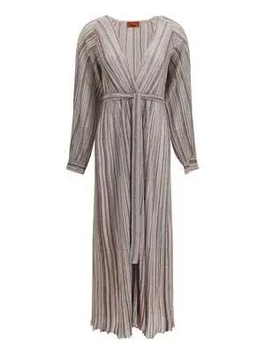 Missoni Long Sequin Cardigan Dress - Multicolour