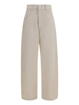 RÓHE Berber Straight-leg Jeans - Cream