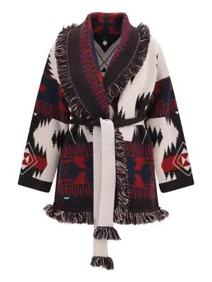 Alanui Icon Jacquard Cardigan - Multicolour