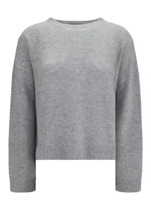 Fabiana Filippi Fabiana Filippi Cashmere Mélange Crewneck Sweater Grey
