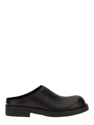 MAISON MARGIELA Biker Round Toe Mules - Black