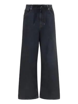 MAISON MARGIELA Straight-leg Stretch Denim Jeans - Black
