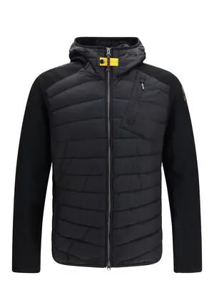 PARAJUMPERS Hybrid Jacket With Hood - Black