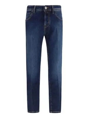 Jacob Cohen Jeans Scott In Stretch Denim - Blue