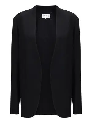 MAISON MARGIELA Minimal Virgin Wool Jacket - Black