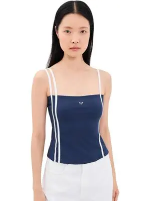 Miaou Roxy X Serena Tank - Navy