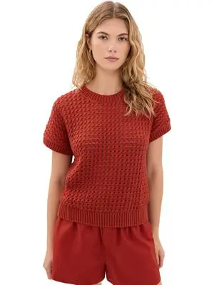 Varley Denny Knit Top - Bossa Nova