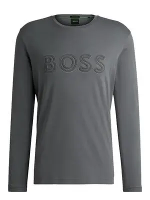 Hugo Boss Long-sleeved T-shirt - Black