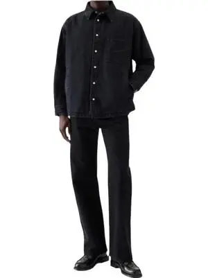Jacquemus Collared Coat - Black