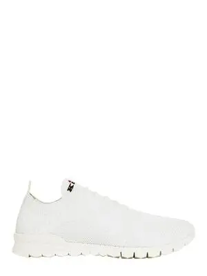 Kiton Mesh Fit Sneakers - White