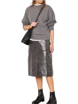 Officine Générale Long-sleeved Sweater - Gray