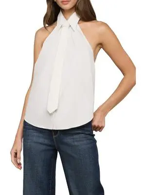 L'AGENCE L'AGENCE Wren Necktie Halter Top