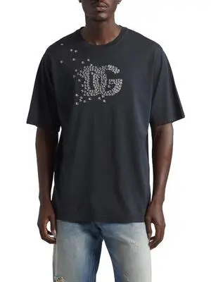 Dolce & Gabbana Logo Appliqué Cotton T-shirt - Nero