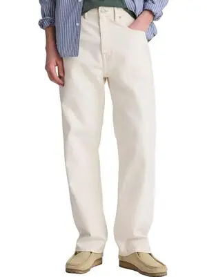 Madewell The 1991 Loose Straight Jeans - Ecru
