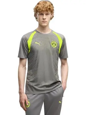 PUMA Borussia Dortmund Slim Soccer Training Jersey - Gray