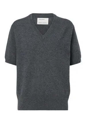 Extreme Cashmere N°490 Martina V-neck Sweater - Grey