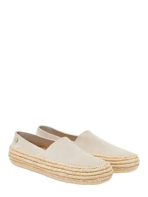 Loewe Rio Suede Espadrilles - Grey