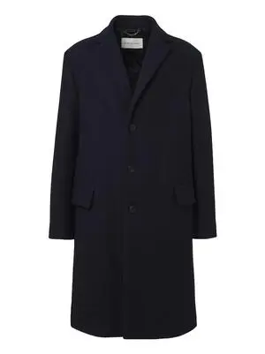 Dries Van Noten Wool-blend Coat - Blue