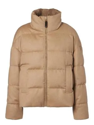 Max Mara Reversible Camel Hair Down Jacket - Beige