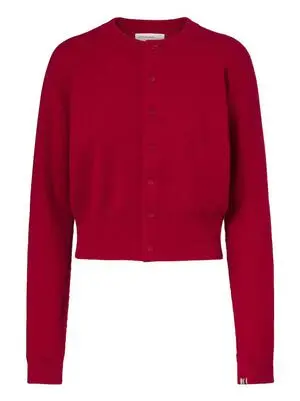 Extreme Cashmere N°257 Blouson Cardigan - Red