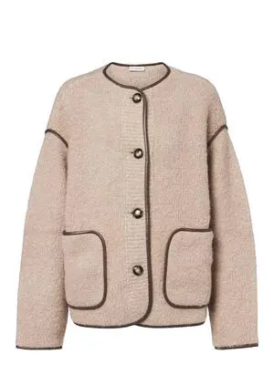 Altuzarra Irving Alpaca-blend Jacket - Beige