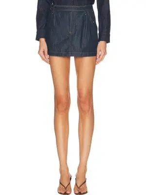 FRAME Utility Skirt - Rinse