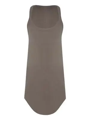 Rick Owens Pony Tee Steel - Brown