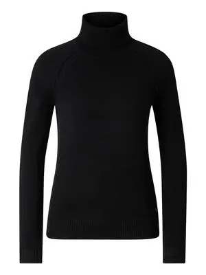Bogner Vaiana Pure New Wool Cashmere Sweater - Black