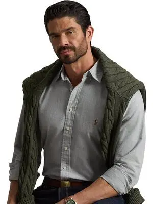 Ralph Lauren The Iconic Oxford Shirt - Slate