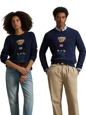 Ralph Lauren Polo Bear Sweater - Navy