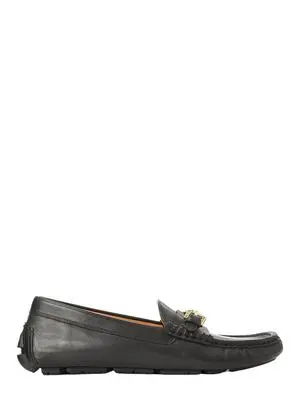 Ralph Lauren Anders Leather Driver - Black