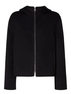 Fendi Wool Deconstructed Blouson Jacket - Black