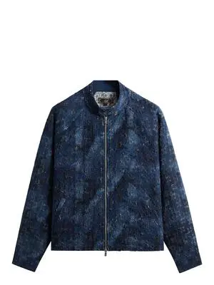 Kith Printed Mesh Applique Jacket - Blue
