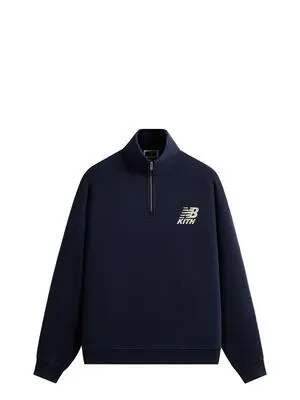 Kith X New Balance Nelson Quarter Zip - Blue