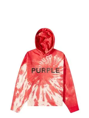 PURPLE BRAND French Terry Hoodie - Red