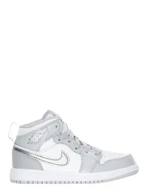 JORDAN 1 Mid Ps " Fog - Grey