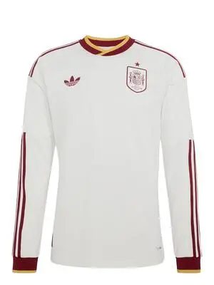 Adidas Spain Long Sleeve Authentic Jersey - White