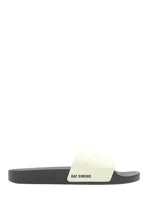 Adidas Raf Simons X Bunny Adilette Slides - White
