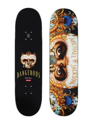 Supreme Michael Jackson Dangerous Skateboard - Multicolor