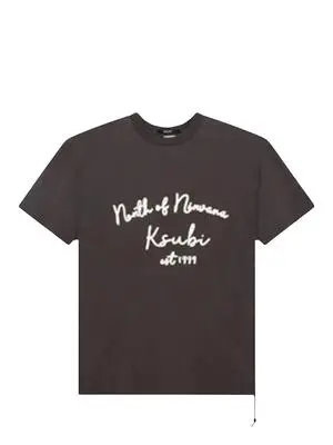 Ksubi Faded Short-sleeve Graphic Tee - Black
