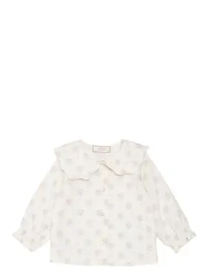 PAZ RODRIGUEZ Paz Rodriguez Cotton Floral Blouse